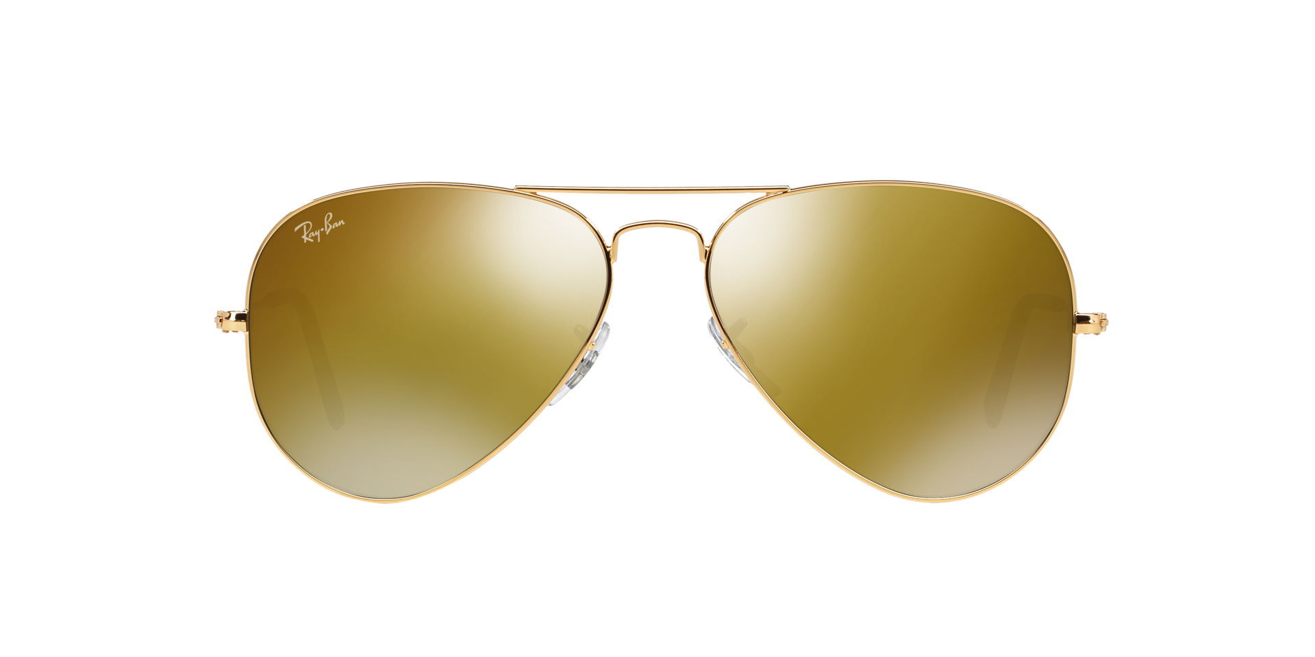 Buy Frame Gold Aviator Large Metal Online at Ray-Ban