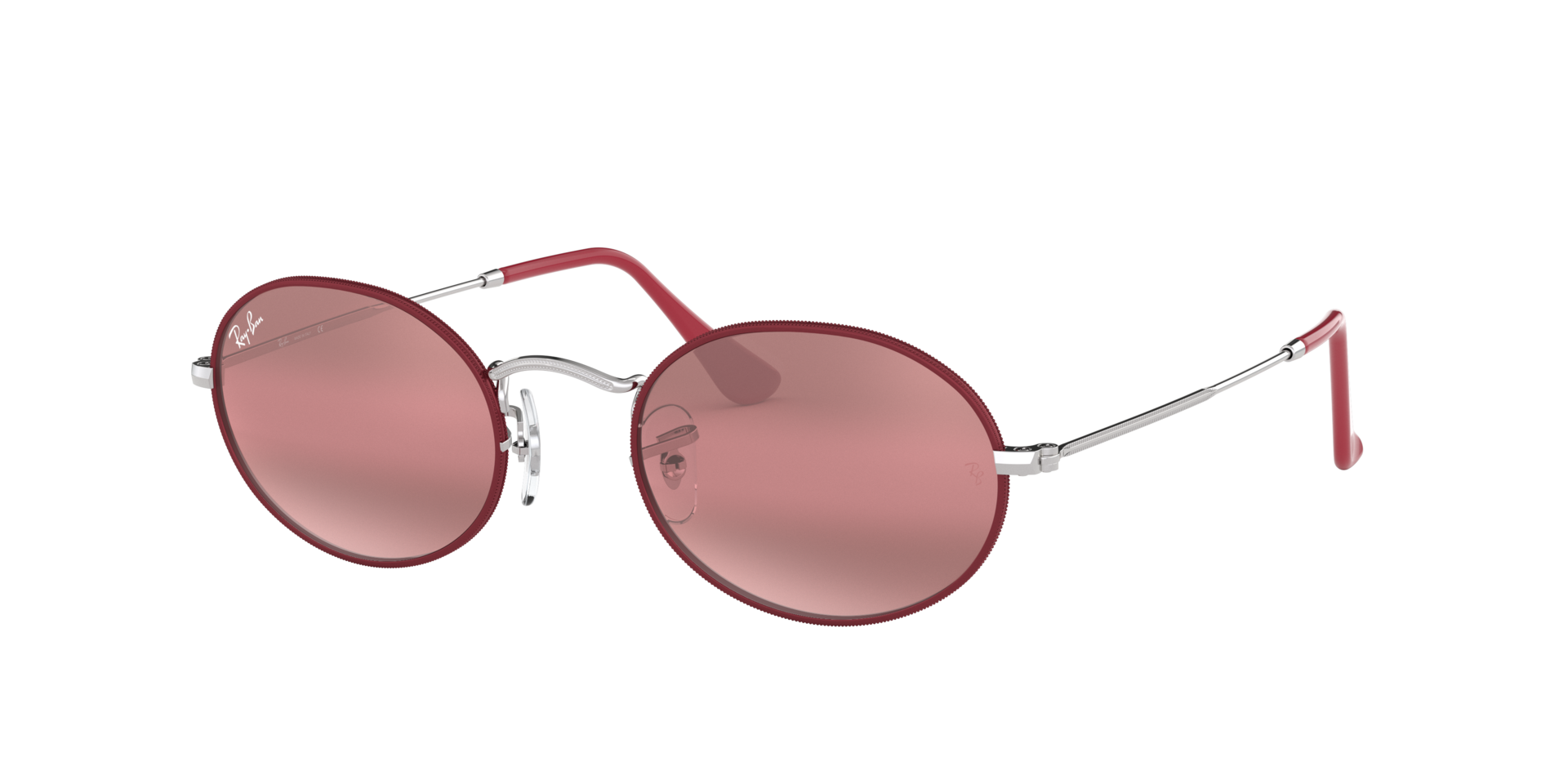 Buy Ray-Ban Oval Flat Lenses Sunglasses Online.