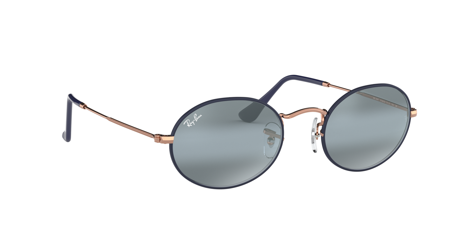 Buy Ray-Ban Oval Flat Lenses Sunglasses Online.