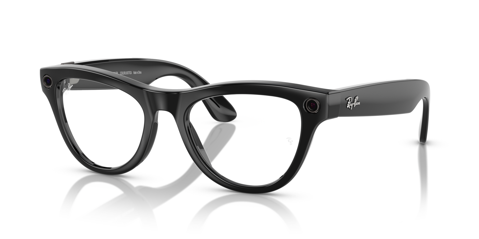 Buy Ray-Ban Meta Skyler Shiny Black Cat Eye Smart Glasses