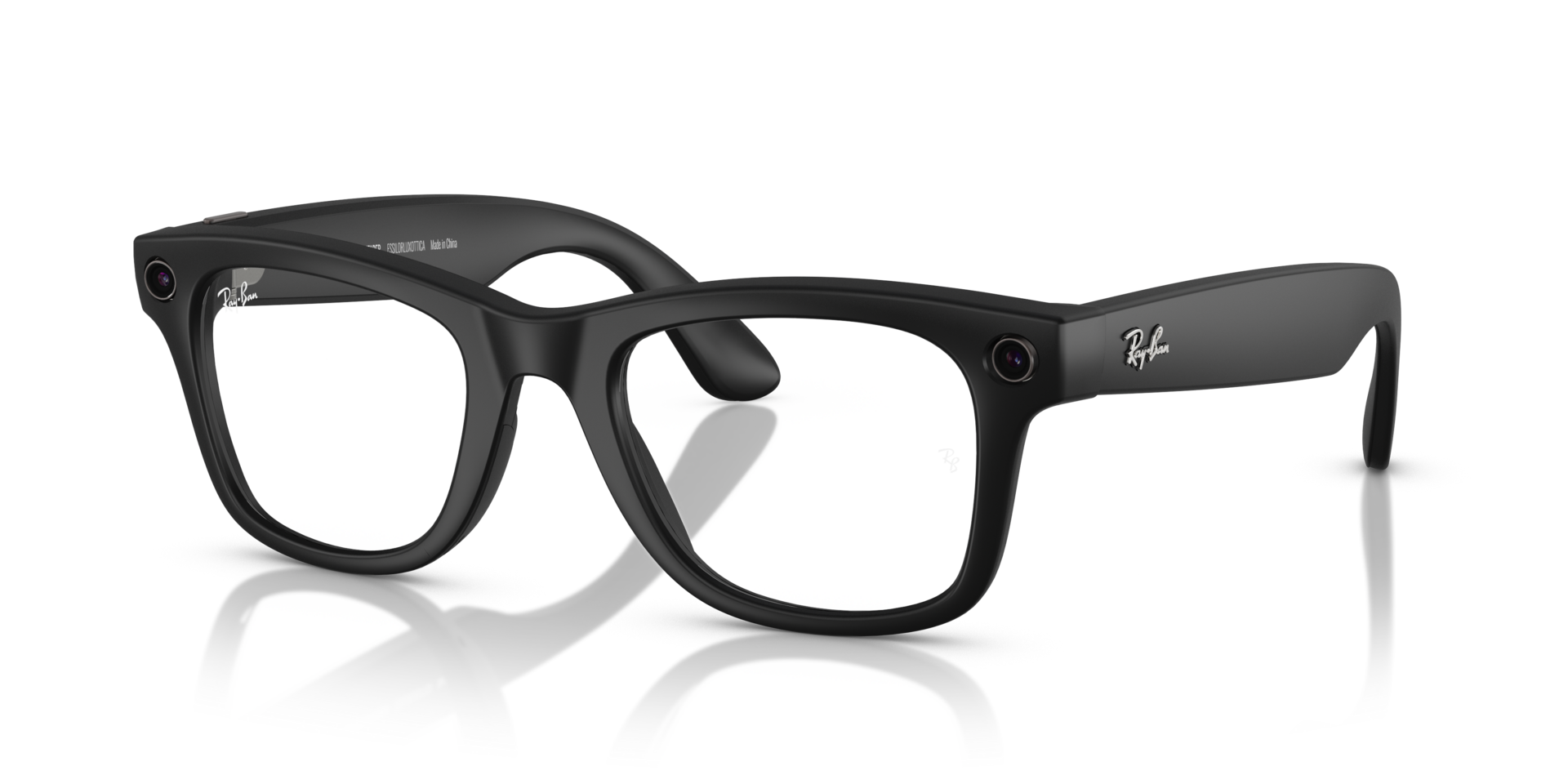 Buy Ray-Ban Meta Wayfarer Matte Black AI Glasses