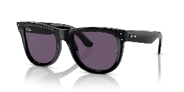 Buy Ray-Ban Wayfarer Reverse With Black Frame & Violet Lens